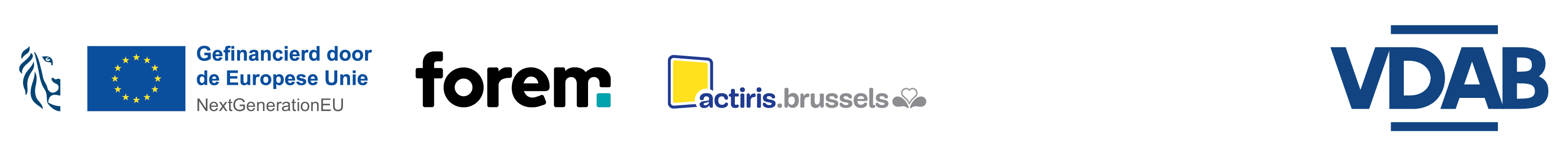 Publicitaire verplichtingen - Logo's (ESF+ en VDAB) en ESF+ -affiches | VDAB Extranet